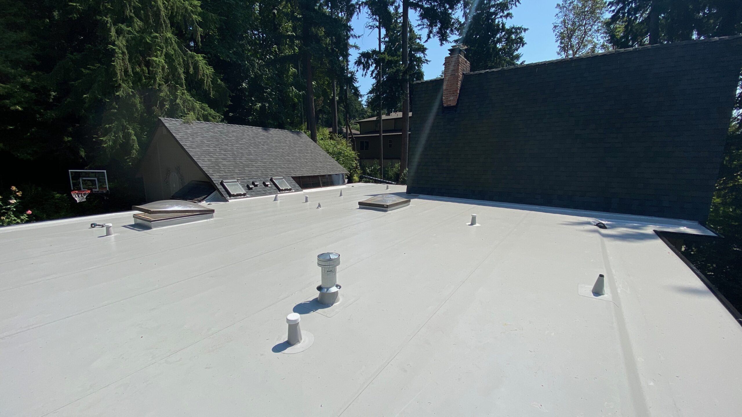 Flat Roof Replacement | Greater Seattle | PVC Roofers